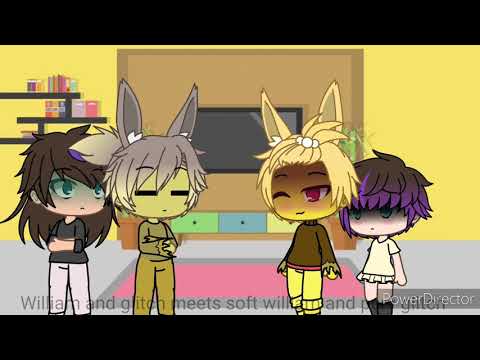 Glitchtrap And William Meets Soft William And Perv Glitchtrap | Gacha Life