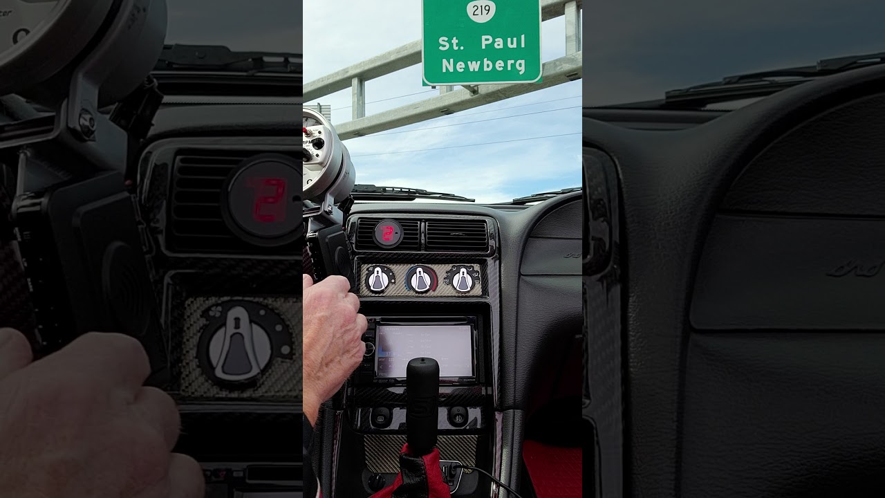 2003 Mustang Cobra with S1 Sequential shifter - YouTube