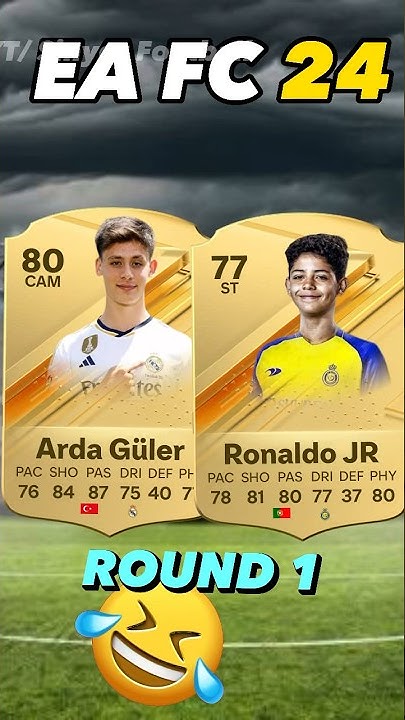 EA FC 24 Arda Güler VS Ronaldonun. Oğlu 😈🔥 - YouTube