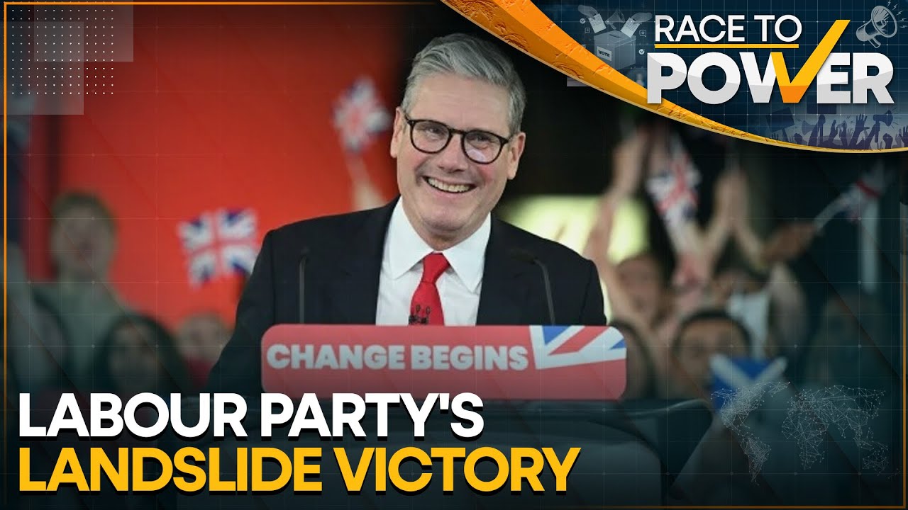 UK Elections 2024: Keir Starmer becomes new PM after Labour wins majority | Race to Power - YouTube