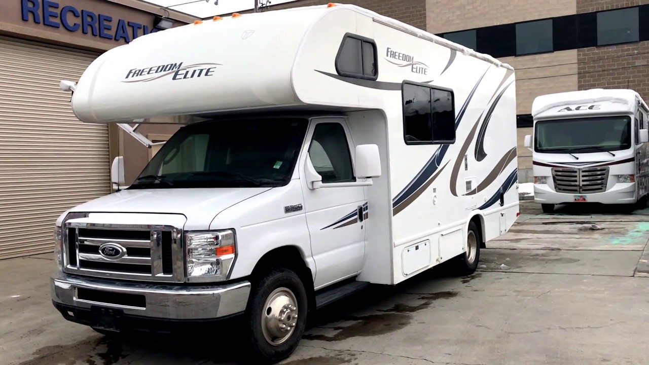 2014 Thor Freedom Elite 22E class C motorhome - SOLD - YouTube