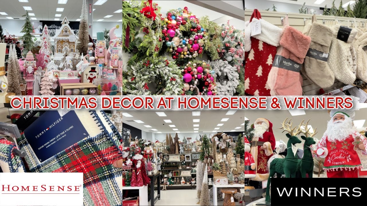 Homesense & Winners Christmas Decor 2025 🎄 - YouTube