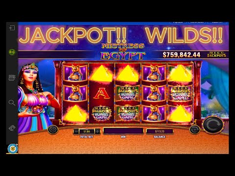 Mega Jackpot Mistress of EGYPT - First Time Play #slots #casino #onlineslots #foryou #trending