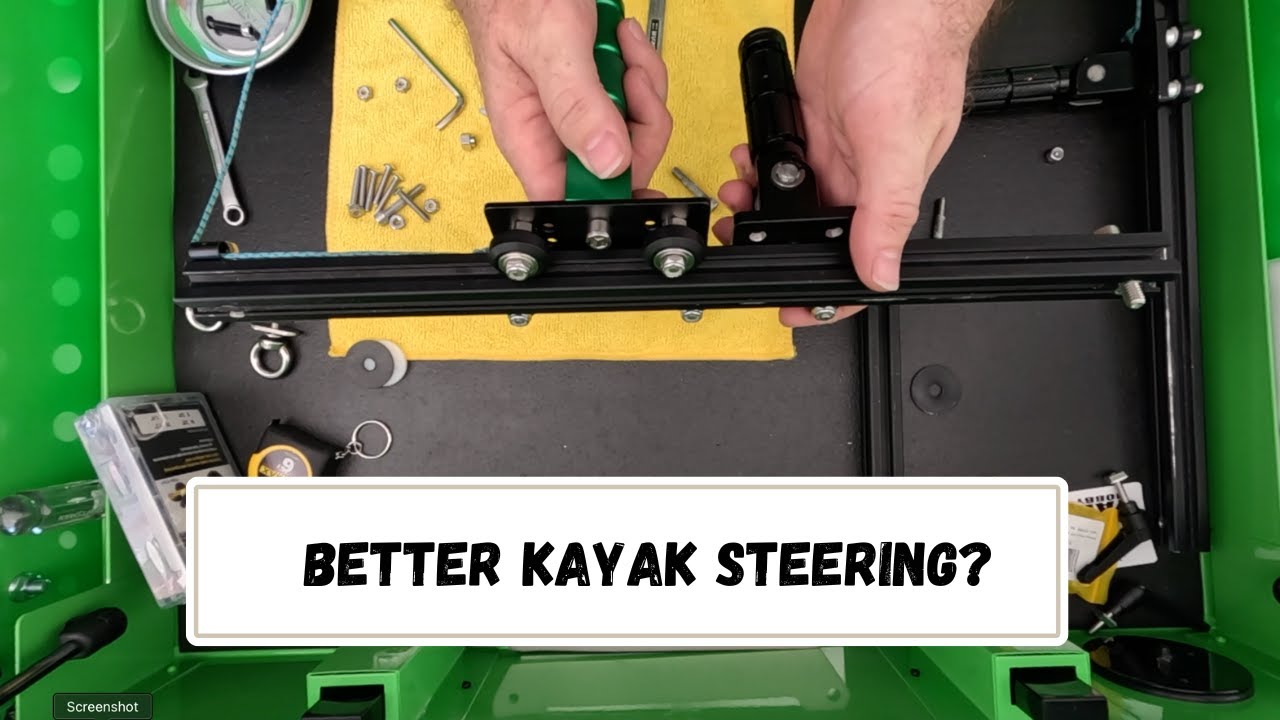 I attempt to improve the best kayak foot controls, can I do it? - YouTube