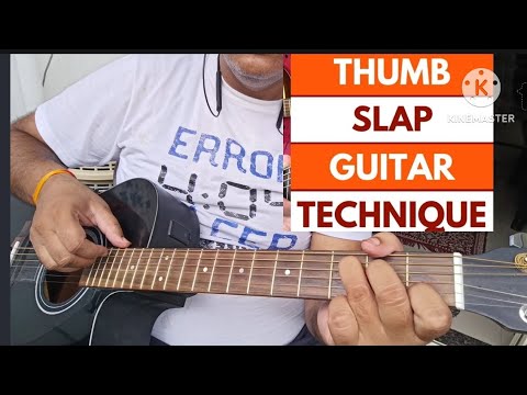 Guitar slapping Excercise/ with Chords/ slap/combination#learnguitar# ...