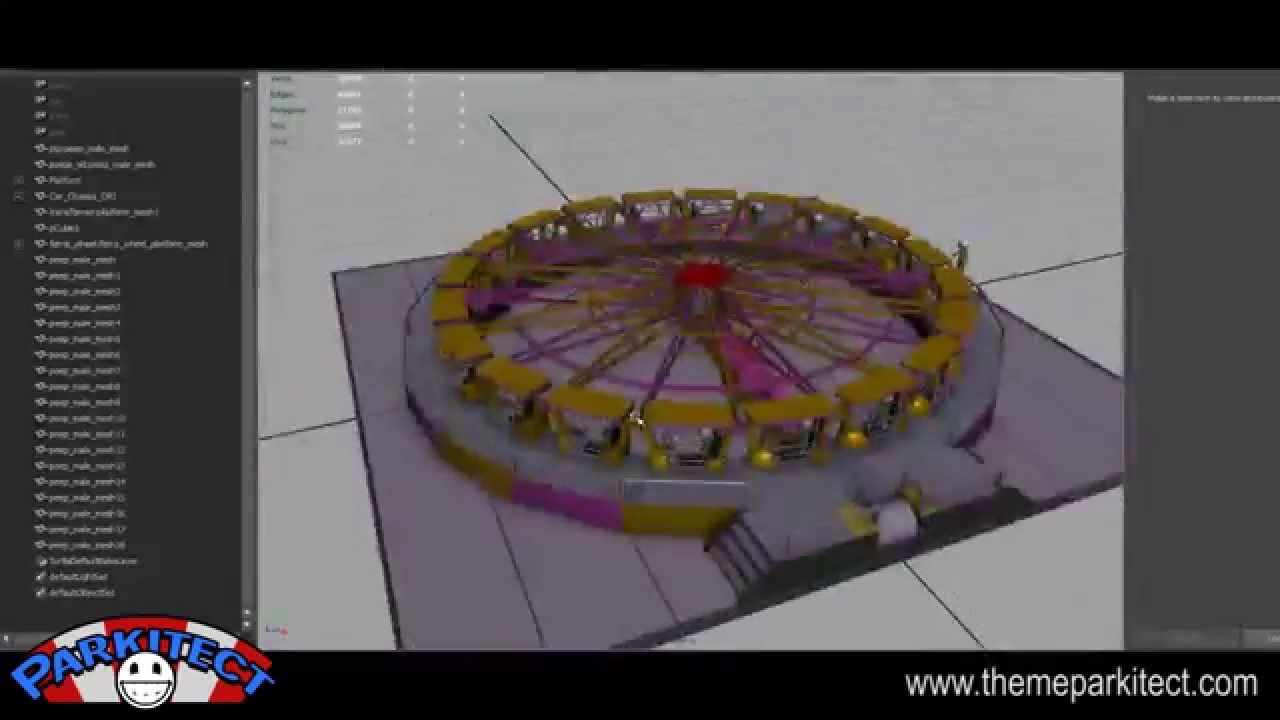 Parkitect Ride Timelapse 2 - YouTube