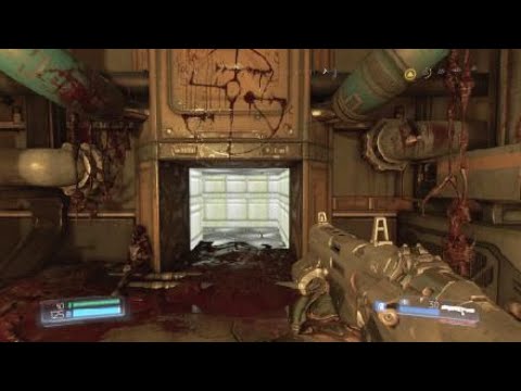 DOOM (2016) classic map Easter egg - YouTube