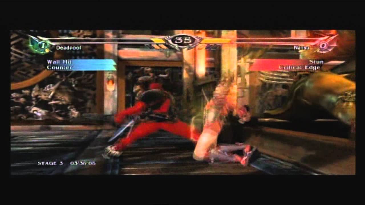 Deadpool in Arcade Mode Soulcalibur V - YouTube