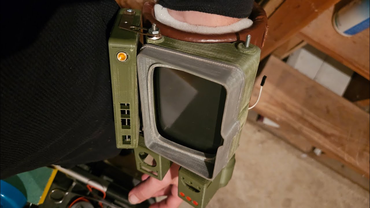 Raspberry Pi Pip-Boy 2000 Project Status - YouTube