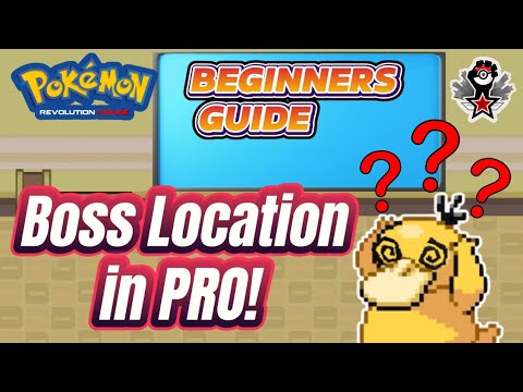 Full Boss Location Guide in Pokemon Revolution Online | All Bosses ...