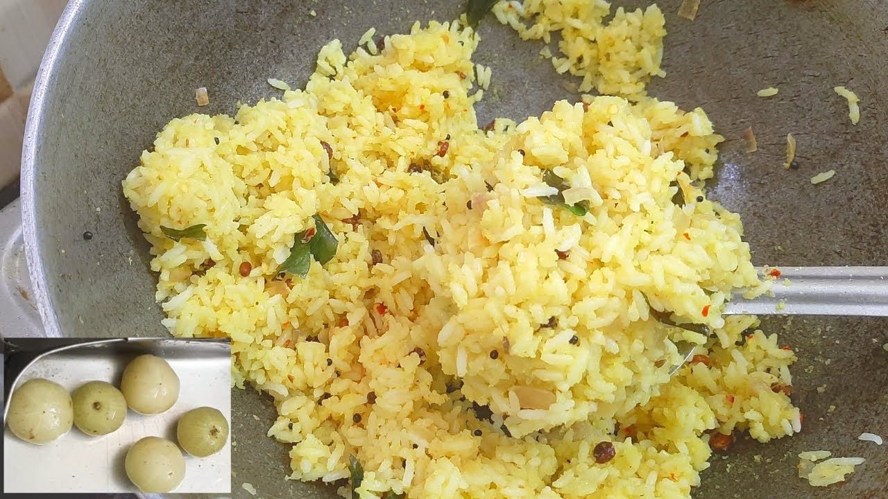 நெல்லிக்காய் சாதம் in tamil/ variety rice in 10 minutes/Gooseberry rice ...