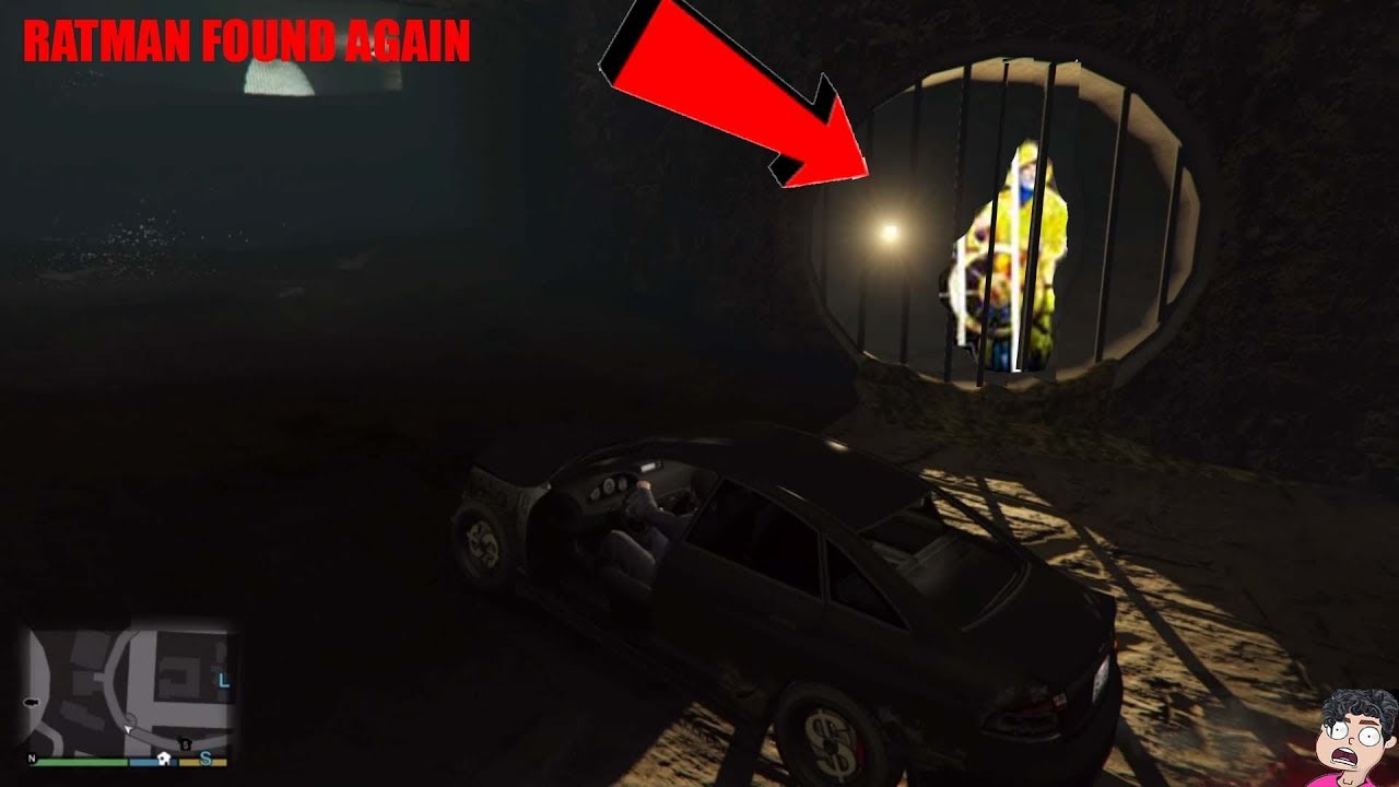 RATMAN(FOUND AGAIN) WTF is This? IN GTA 5 PS4 STORYMODE PART 3 - YouTube
