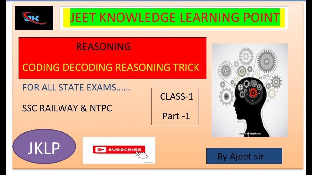 Coding Decoding Reasoning tricks part-1 in Hindi// सिर्फ 1 ही tricks से ...