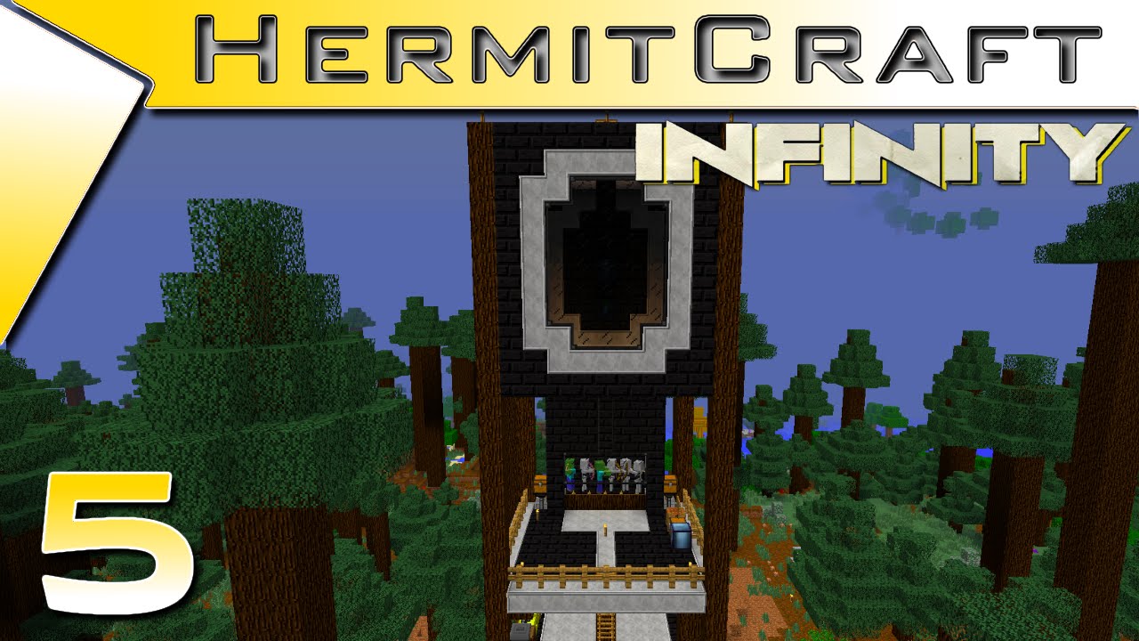 HermitCraft FTB Infinity ~ Ep 5 ~ Smexy Spawning! - YouTube