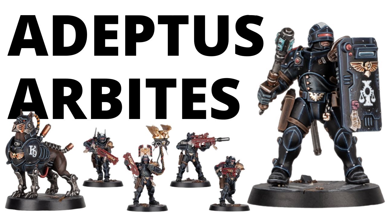 Adeptus Arbites Exaction Squad is looking GREAT - Full Riot Shield ...