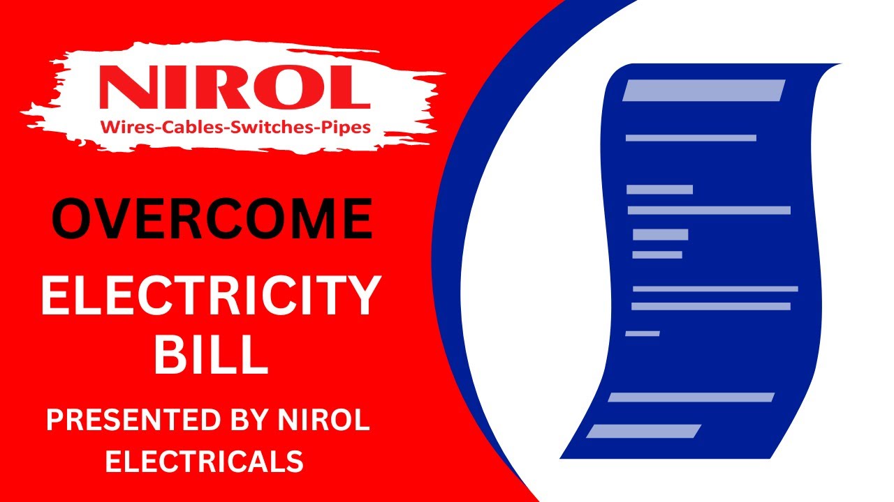 Now Overcome Your Electricity Bill With Nirol Electricals. - YouTube