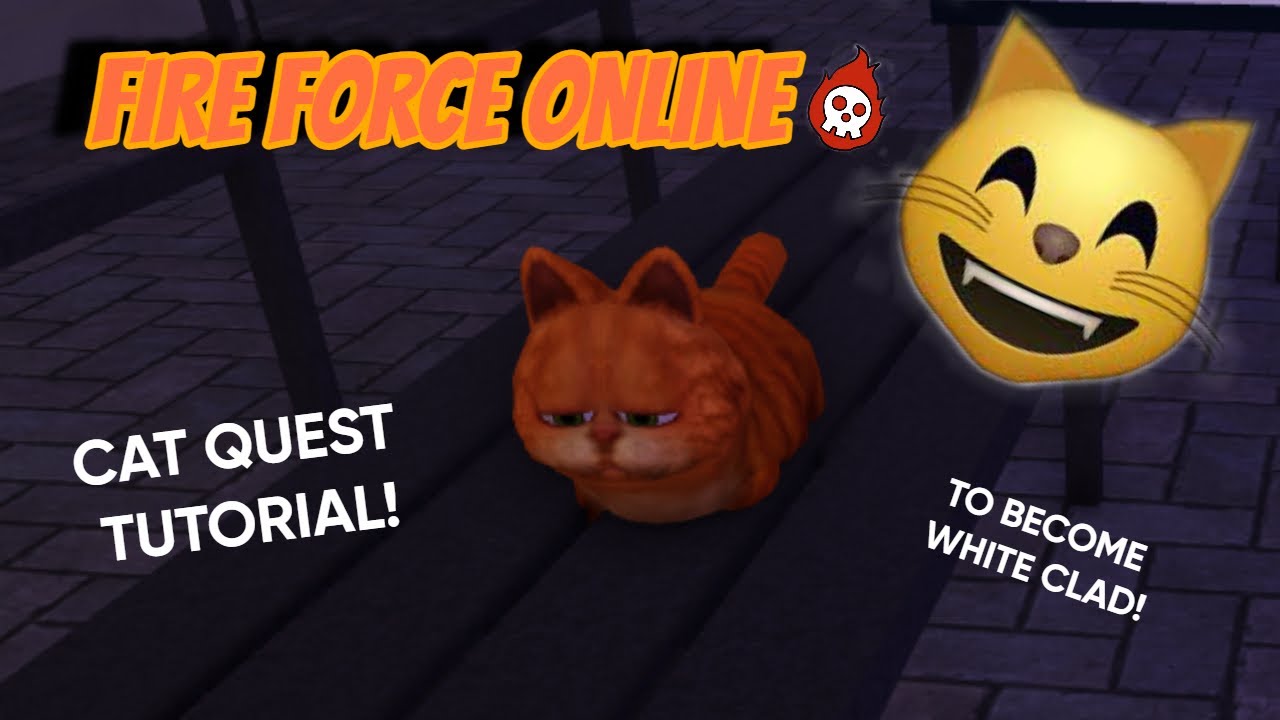 HOW TO DO THE CAT QUEST IN FIRE FORCE ONLINE! (Cat Quest Tutorial ...