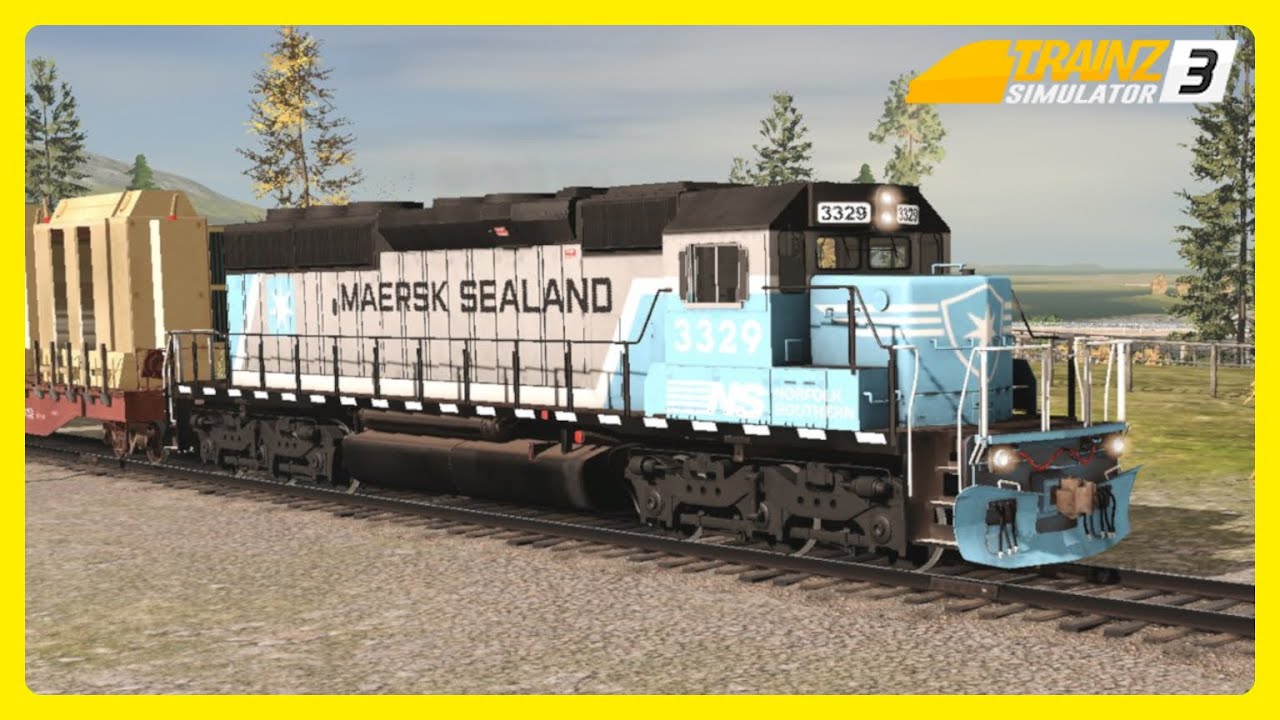 Maersk transformers! | Trainz Simulator 3 The Eastern Range - YouTube