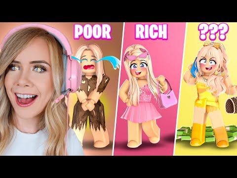 POOR TO RICH TO BILLIONAIRE IN ROBLOX!