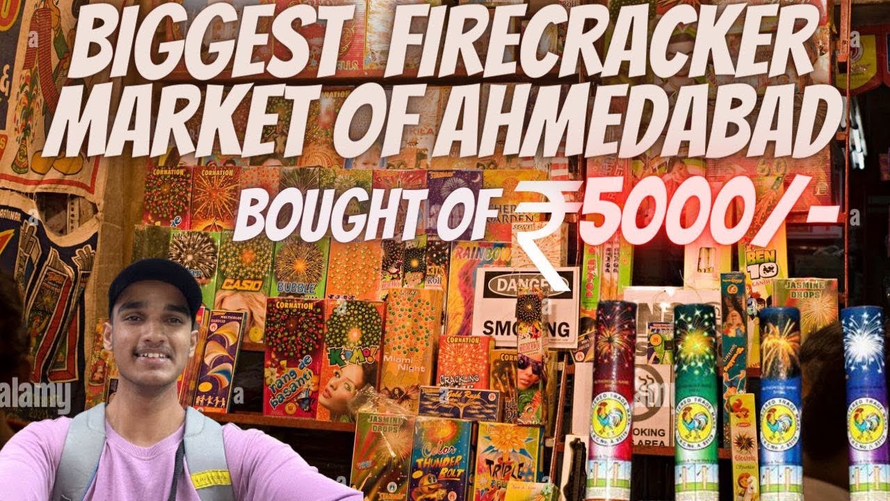 Cheapest Firecrackers Market 🧨🧨|| Ahmedabad || RajputAmitVlogs|| - YouTube