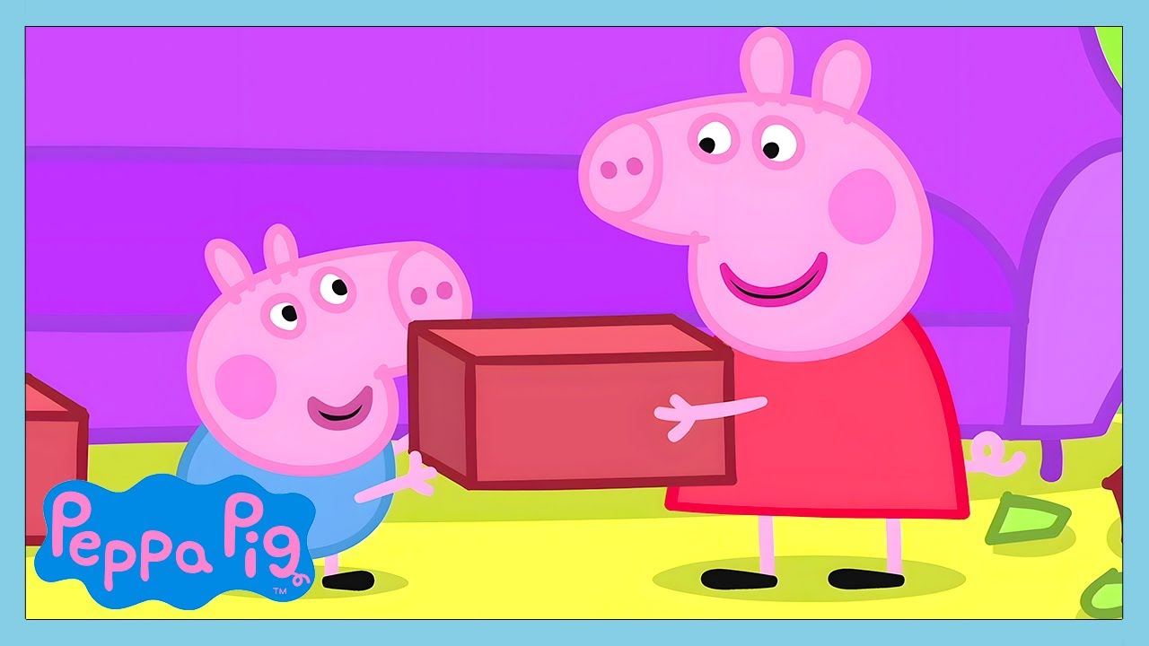 Peppa Pig | Brick By Brick! | WildBrain Kids - YouTube