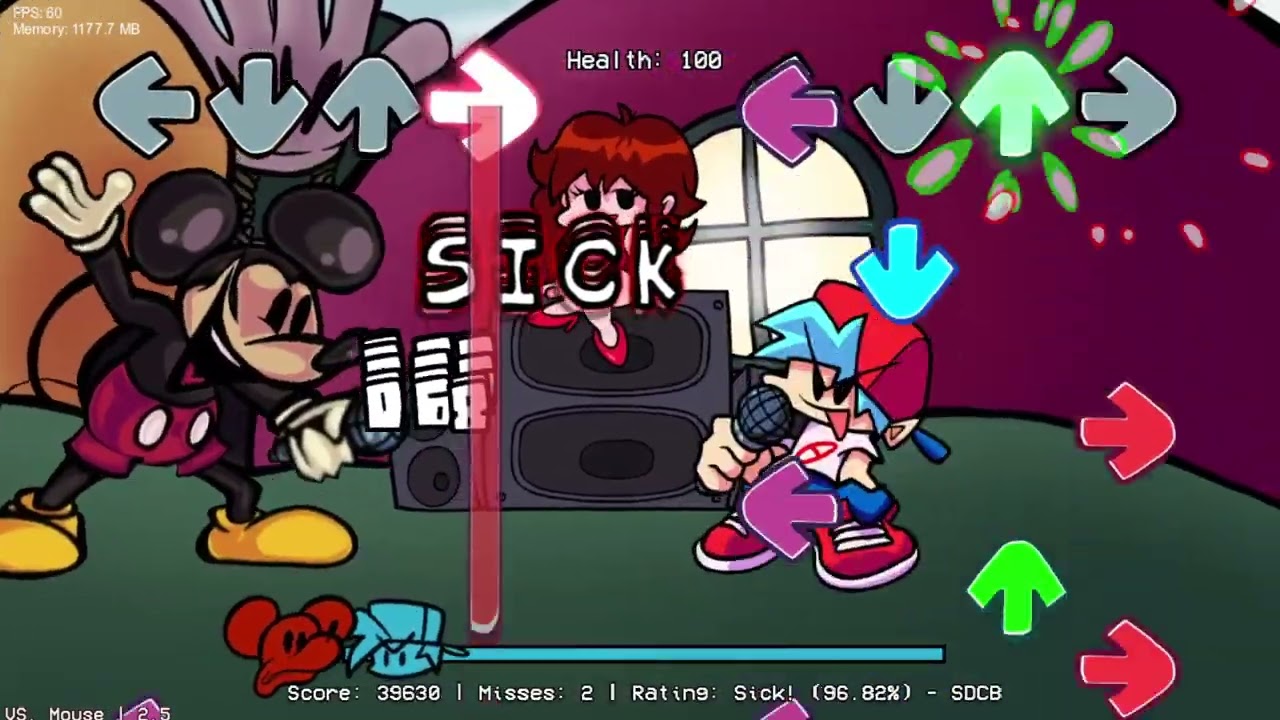 fnf vs mouse Madess disk : Welcome (Read the Desc) - YouTube