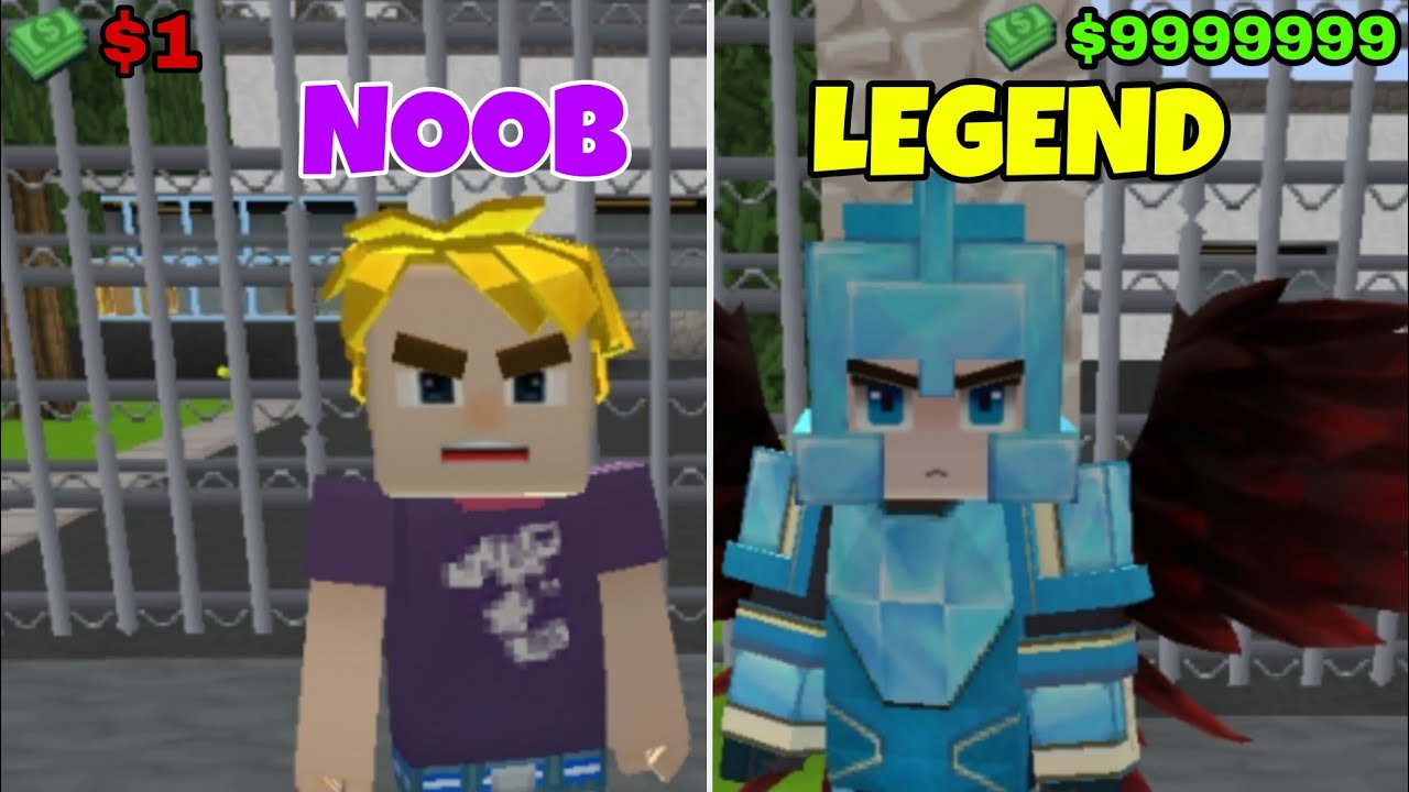 Noob VS Legend - Jailbreak BlockmanGo - YouTube