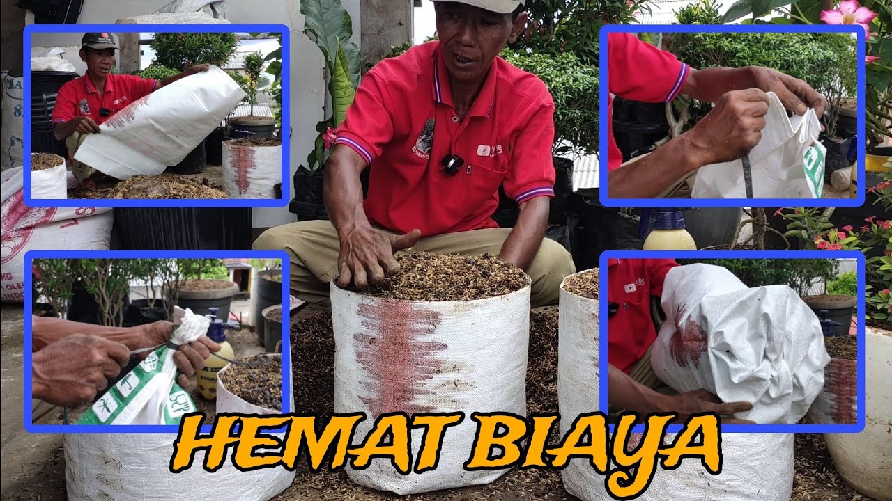 CARA MEMBUAT POT KARUNG AGAR BULAT !! - YouTube