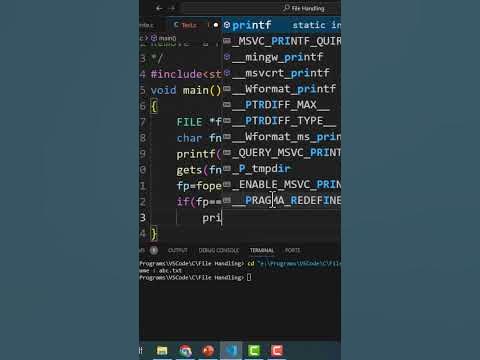 Rename a File in C Language | TCS | Infosys #placement #interview #c #ccode - YouTube