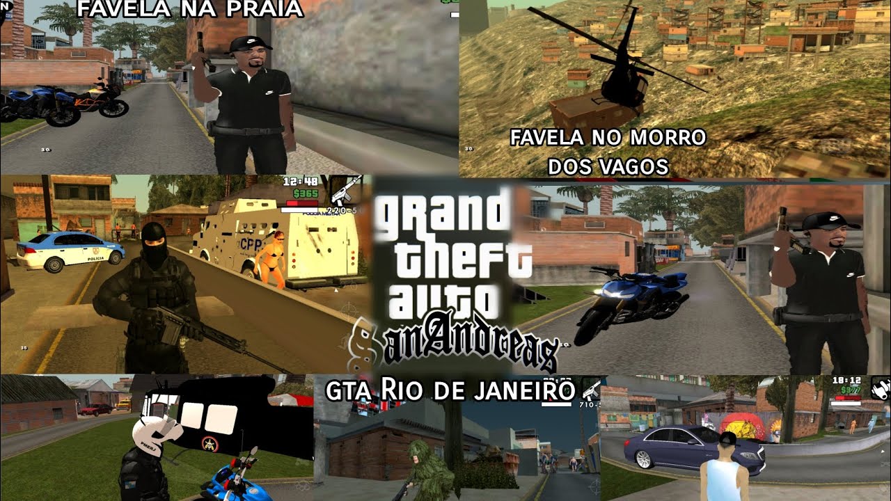 SAIUU!!!MEU GTA BRASIL MODIFICADO COM CARROS,SKINS, E MAPAS BR PARA ...