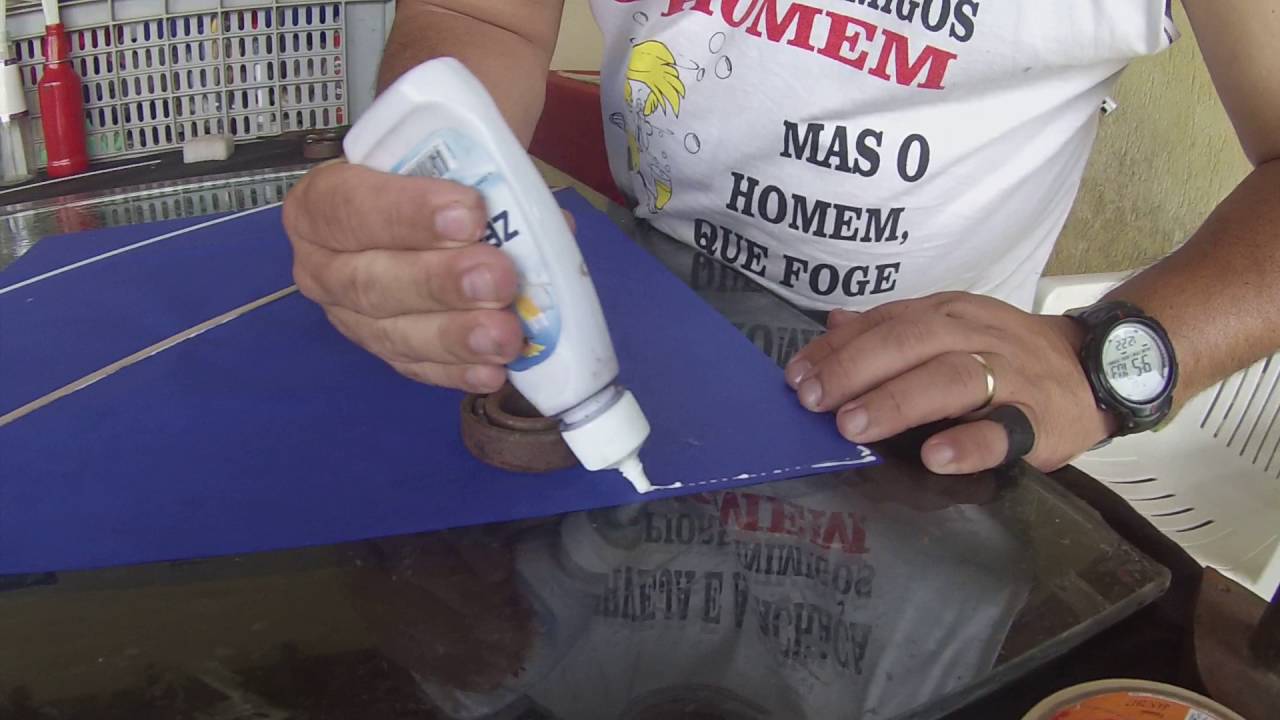 Como fazer raia de 45cm - YouTube