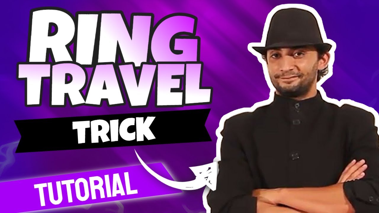 TRAVELING RING MAGIC TRICK REVEALED! (Tutorial) - YouTube
