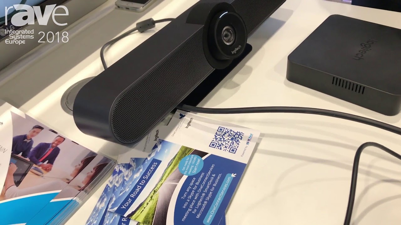 ISE 2018: Logitech Intros the SmartDock Flex Skype Room System Cable ...