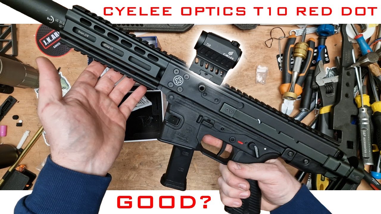 Cyelee Optics T10 Red Dot - YouTube