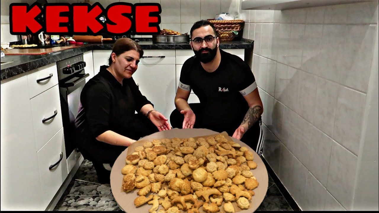 KURDISCHE KEKSE SELBSTGEMACHT🤤 LUSTIGE BACKSTUNDE MIT BASNASKÜCHE - YouTube