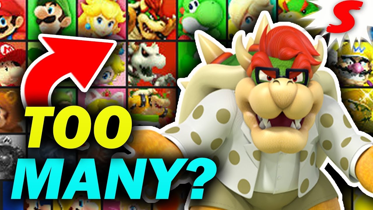 Are There TOO MANY Mario Characters in Super Smash Bros? I Don't Think ...