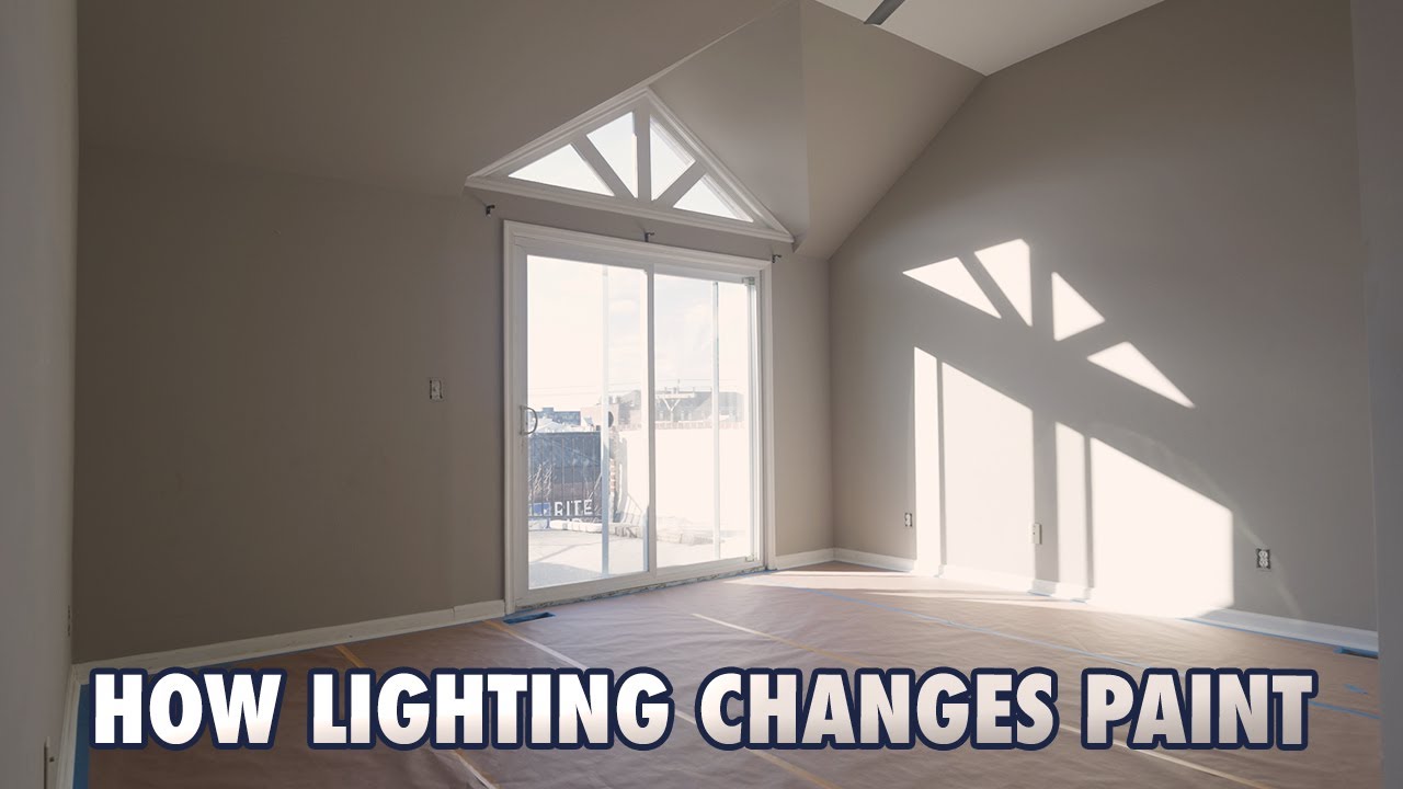 How Lighting Changes Paint Colors | Interior Painting Tips from South ...