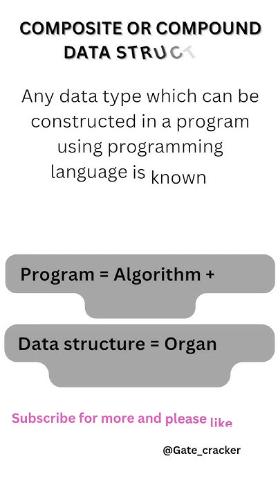 composite data structure #shorts #youtubeshorts #education #gate #computerscience #ds - YouTube