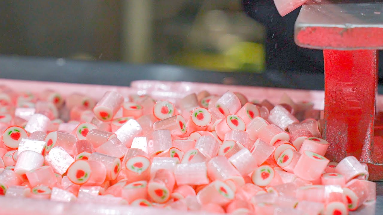 【Papabubble】なんのフルーツでしょう！？Handmade Candy Making in Japan Japanese Street ...