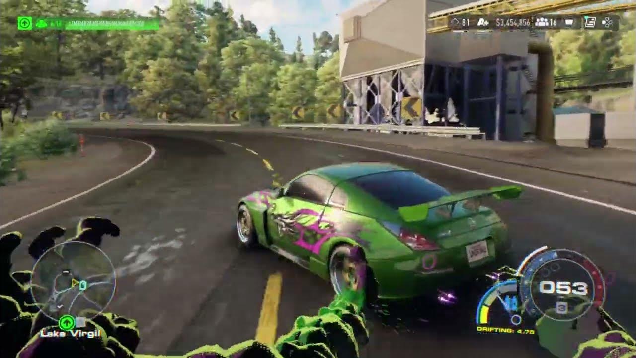 NEW NFS Unbound Drifting in Rachel's 350Z! - YouTube