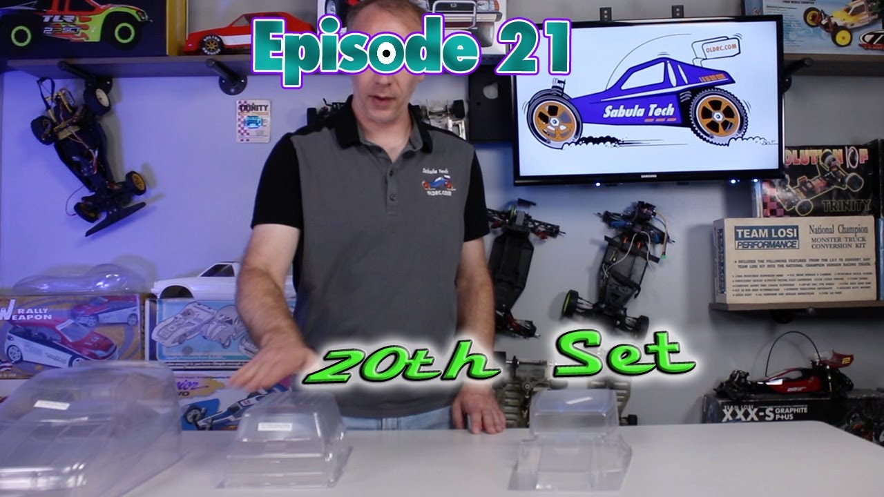 Episode 21 Set 20 of Old BoLink RC Bodies Vacuum Formed - YouTube