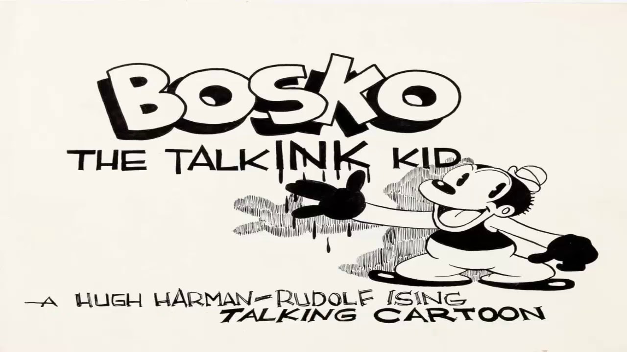 LOONEY TUNES | Bosko The Talk-Ink Kid (Bosko) | 1929 | Subtitulado al ...