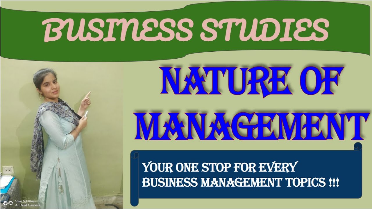 1.5 (3) Nature of Management | Profession | Revision | Management ...