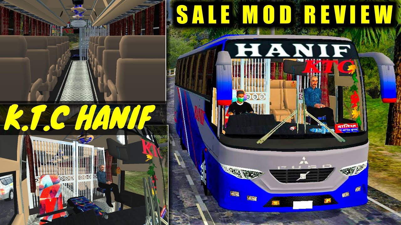 KTC HANIF FUSO & HINO SALE💲 MOD REVIEW BUS SIMULATOR INDONESIA || Ktc ...