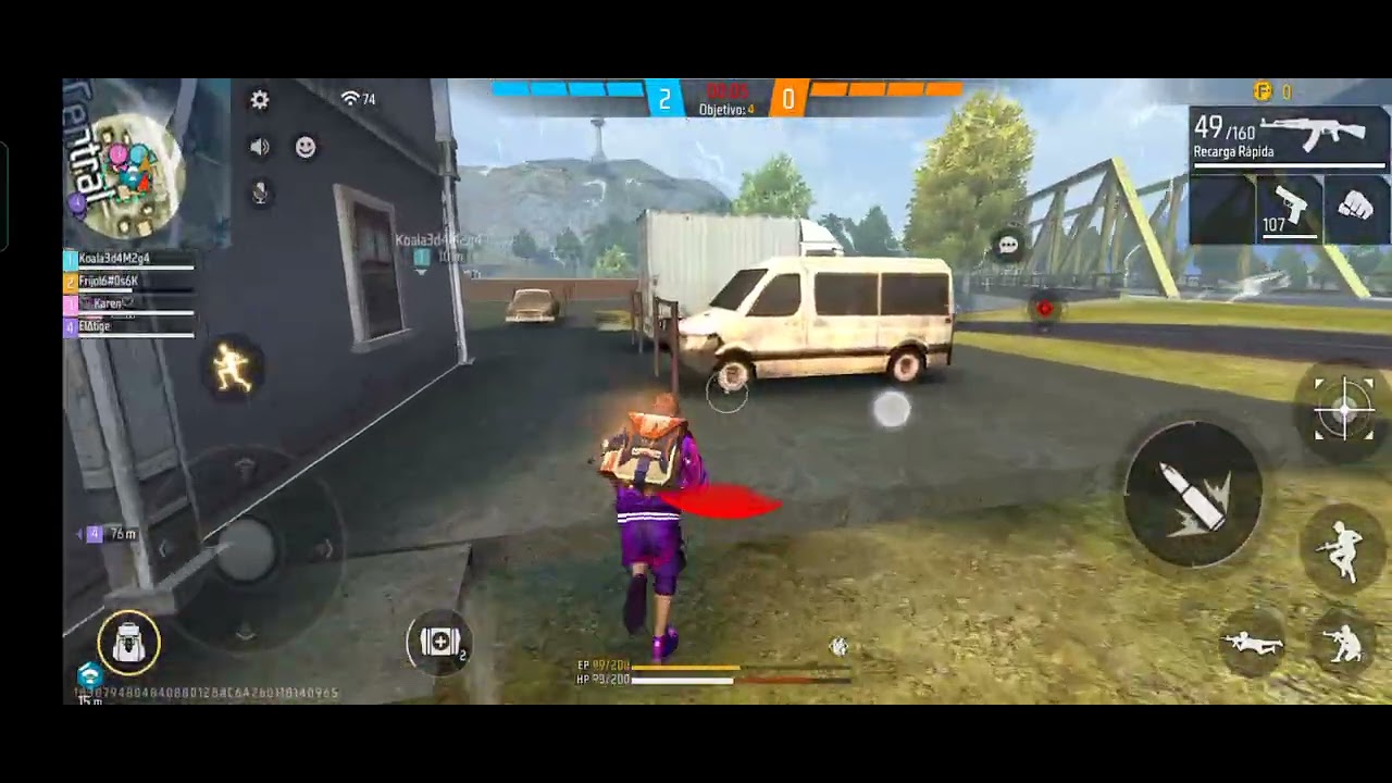 jugando frifire con mi primo - YouTube