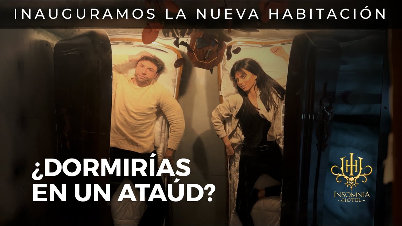 Dormimos en el MEJOR HOTEL ESCAPE ROOM DE TERROR de España - INSOMNIA ...
