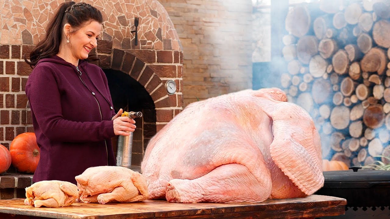 Breaking Records: Cooking the Enormous Turkey of the Century - YouTube