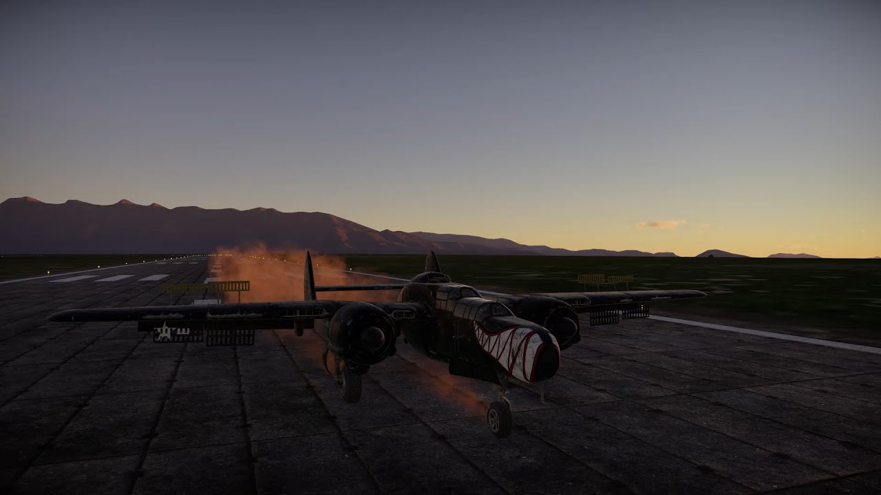 Paint It Black - A War Thunder P61C Edit - YouTube