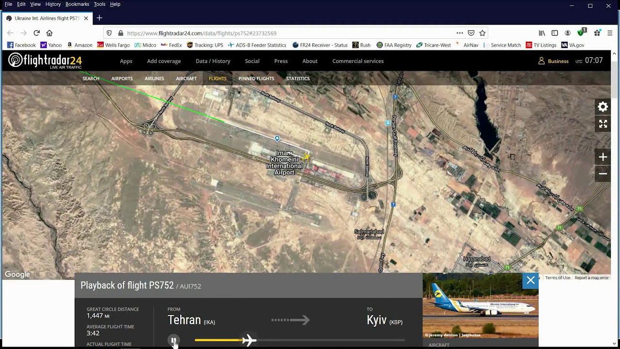 Ukraine Flight PS752 - YouTube