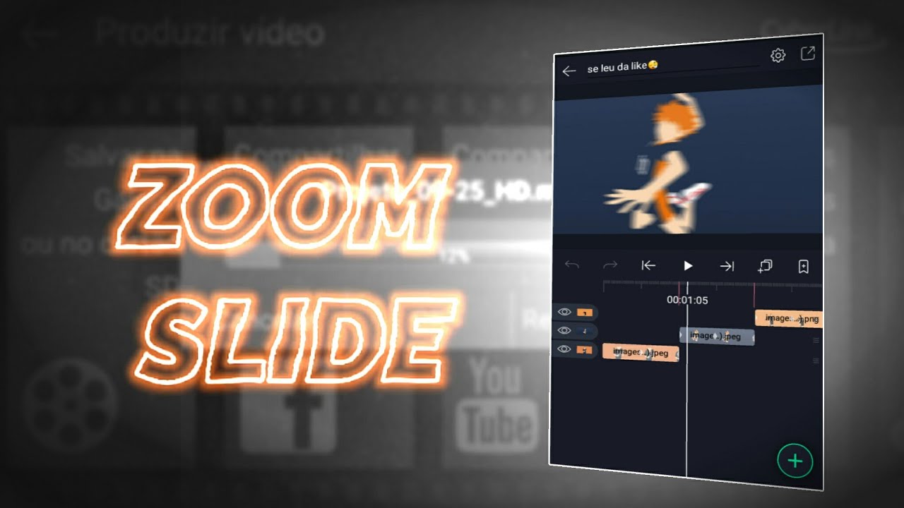 COMO FAZER ZOOM SLIDE DE PC NO ANDROID (TUTORIAL ALIGHT MOTION) - YouTube